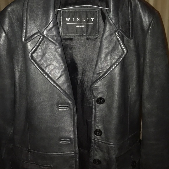 Winlit | Jackets & Coats | Vintage Winlit New York Leather Jacket ...